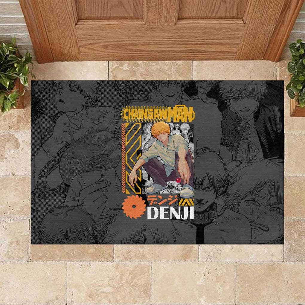 Denji V2 Chainsaw Man Rubber Doormat Anime Style - Themazicc – The Mazicc