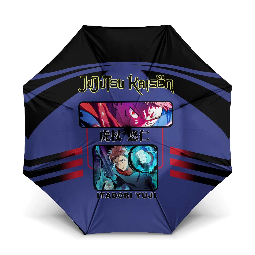 Yuji Itadori from Jujutsu Kaisen Umbrella with Cursed Energy and ...