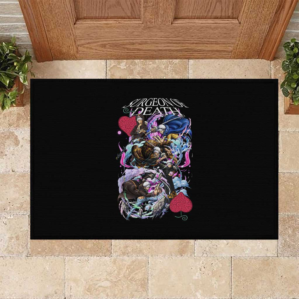 Trafalgar D. Law V4 One Piece Rubber Doormat Anime Style - Themazicc ...