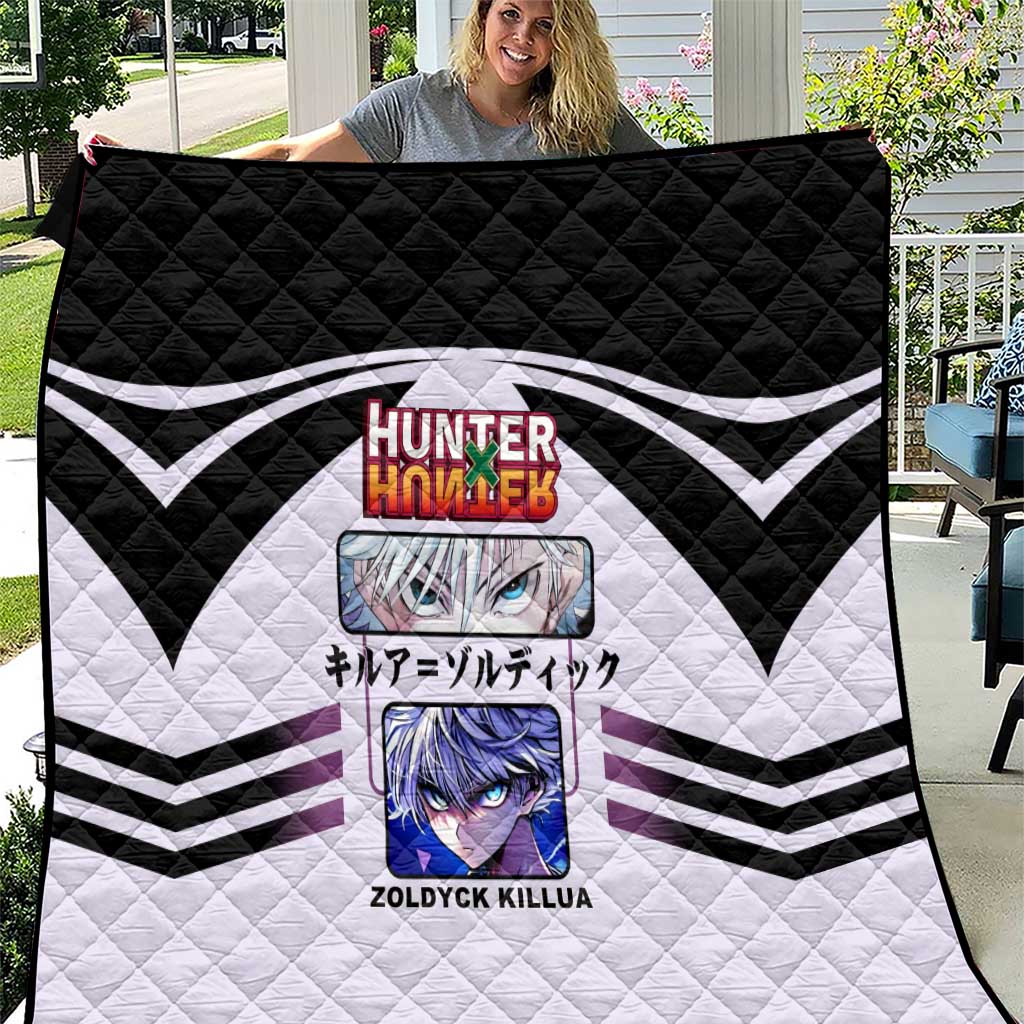 Killua Zoldyck from Hunter x Hunter Quilt with Lightning Aura and Agile ...