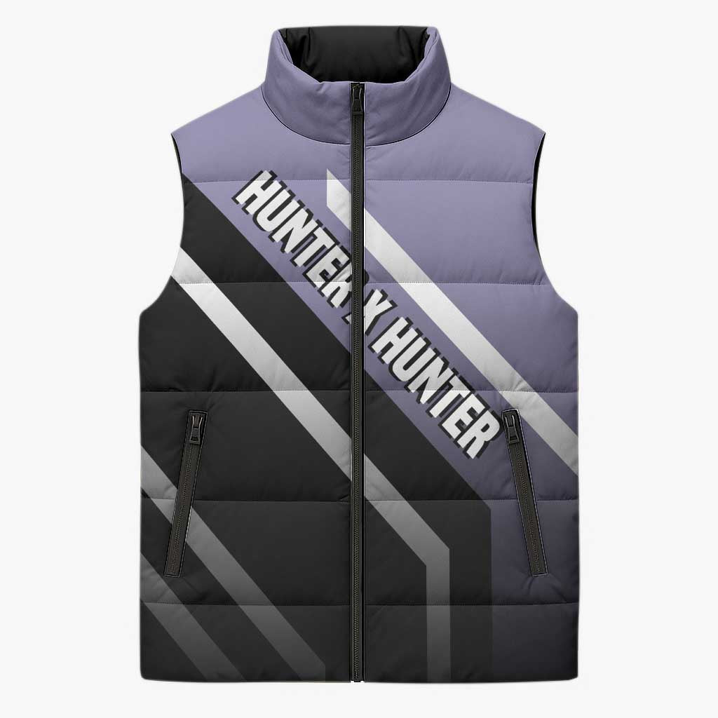 Killua Zoldyck Hunter x Hunter Sleeveless Puffer Jacket with Electric ...